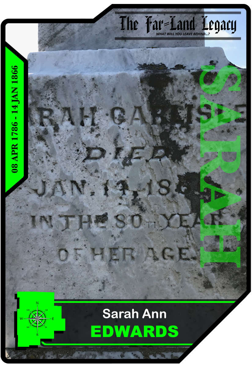 Sarah Ann Edwards – The Far-Land Legacy