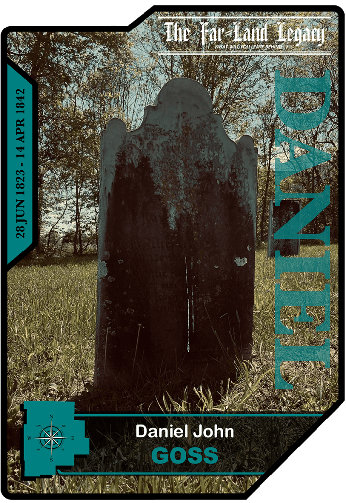Daniel John Goss – The Far-Land Legacy