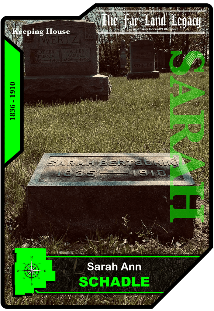 Sarah Ann Schadle – The Far-Land Legacy